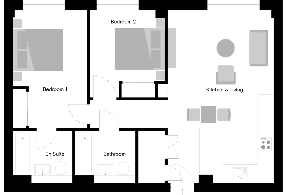 New 2 bedroom Apartment to rent in Leicester, Leicestershire | Ref:49980